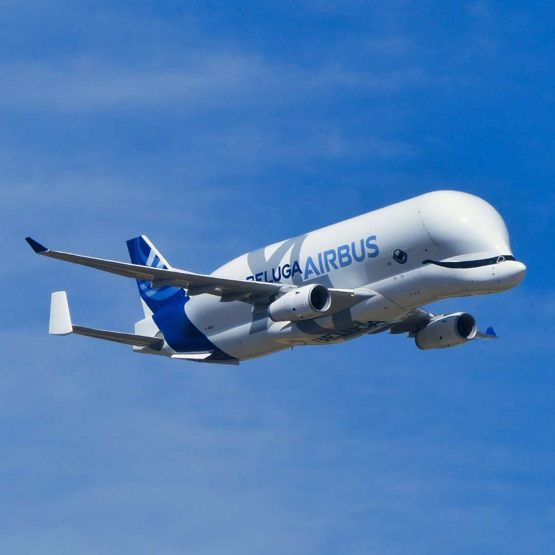 Avión ballena aterriza en Brasil y es su primer viaje a América Latina ...